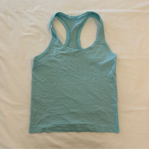 lululemon athletica | Tops | Lululemon Blue Swiftly Tank | Poshmark